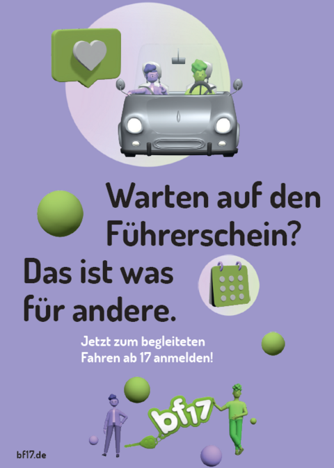 Kampagne zu BF17 | Deutscher Verkehrssicherheitsrat